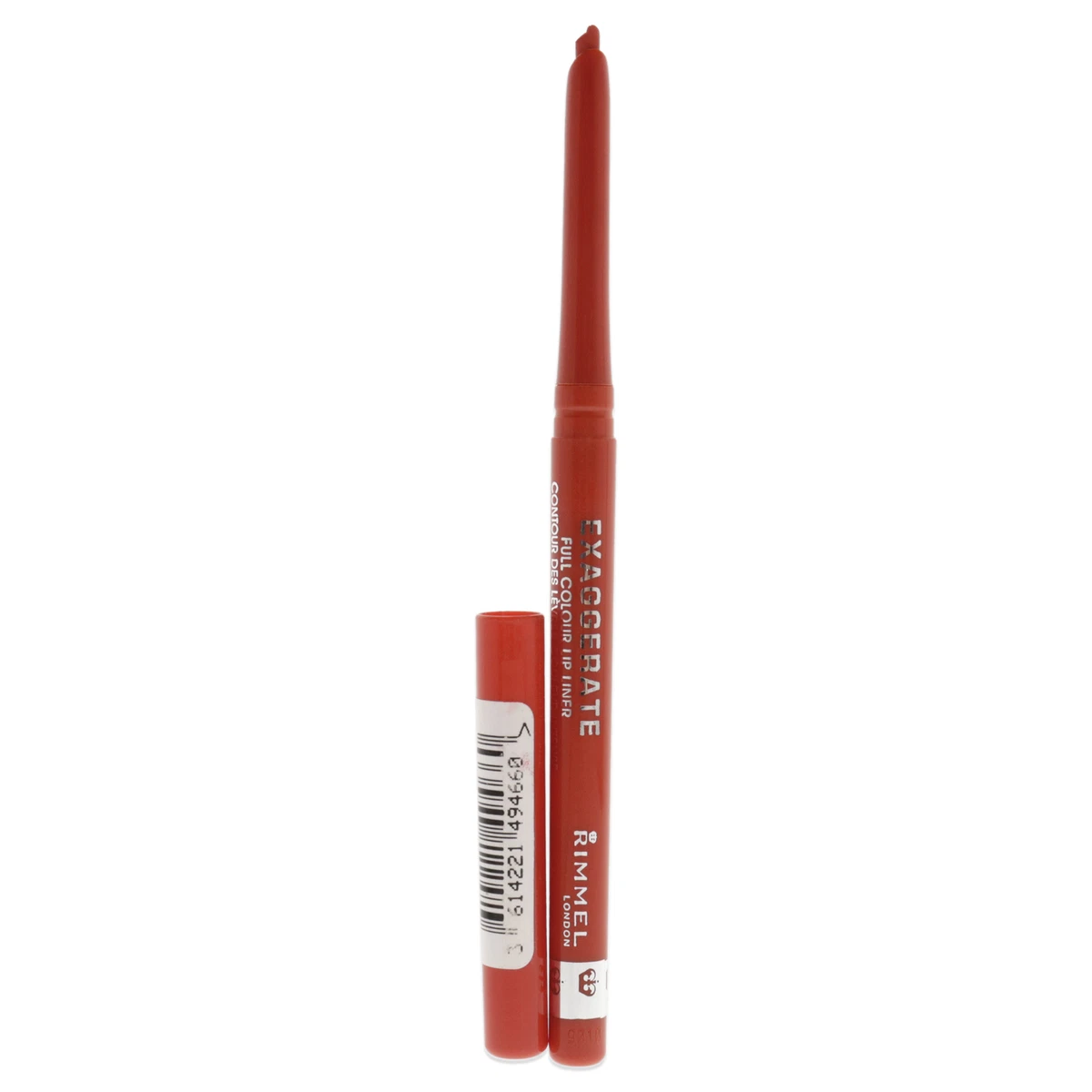 Rimmel Exaggerate Lip Liner Swatches