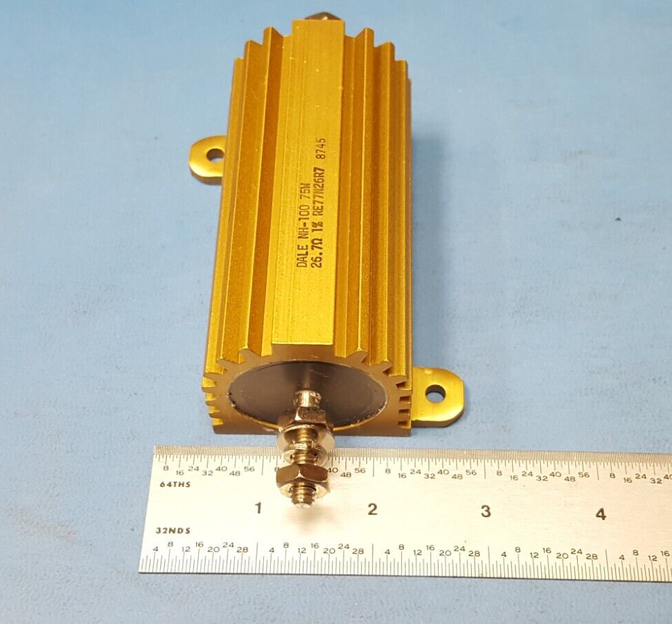 Power Resistor,RE77N26R7, DALE, 26.7 ohm, 75W, 1%,5905-01-260-5236 ...