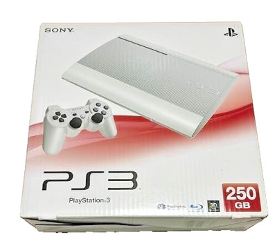 Sony PlayStation 3 PS3 Classic White CECH-4000B 250GB Game Console ...