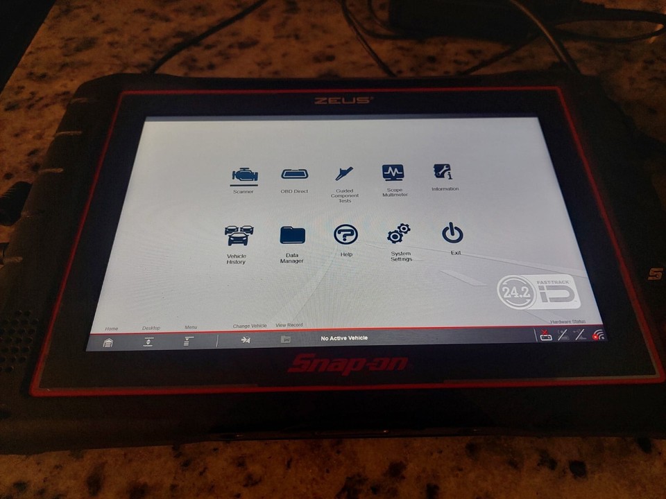 SNAP ON ZEUS 24.2 DIAGNOSTIC SCANNER EEMS342A Domestic, European and ...