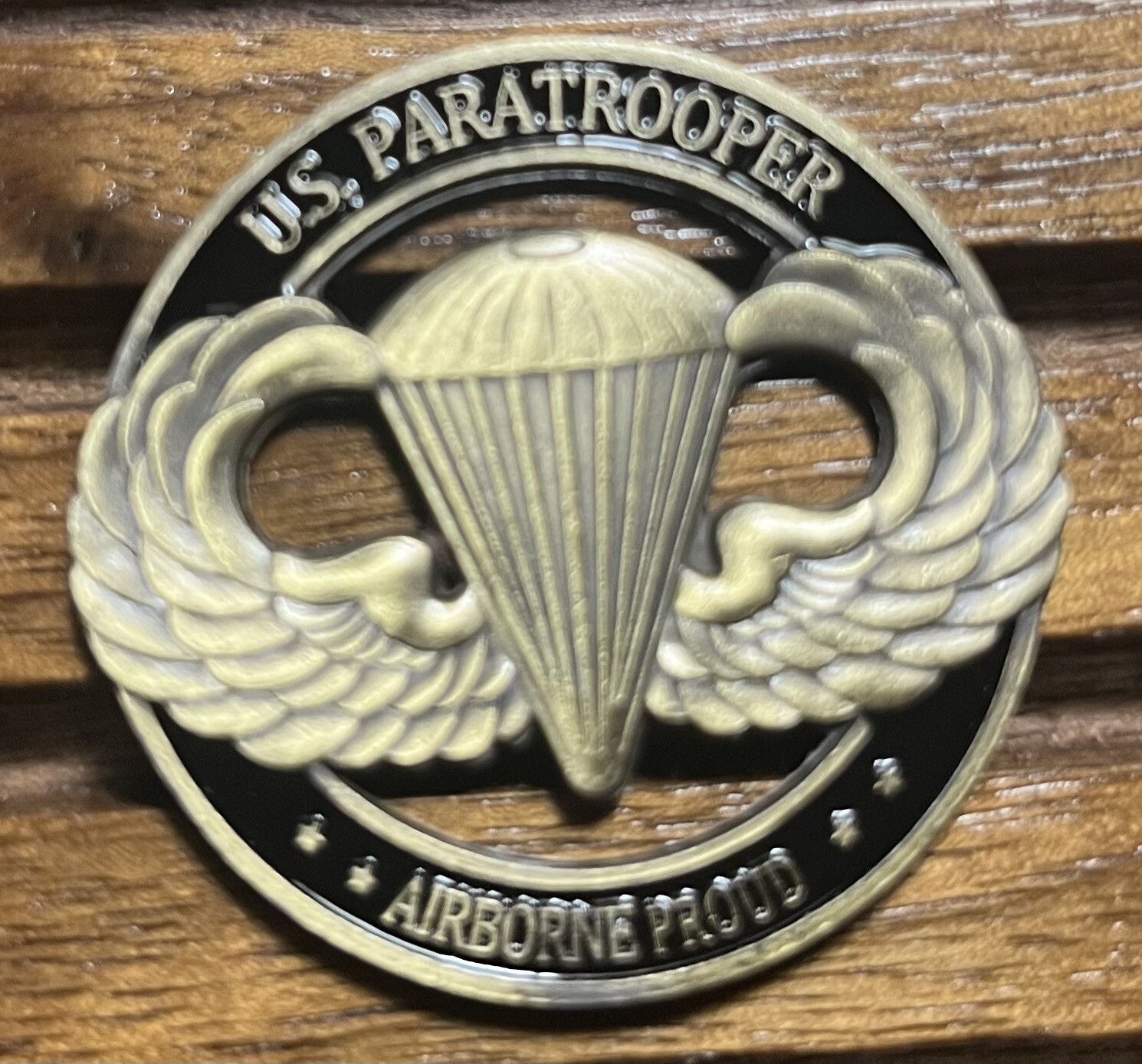 US ARMY PARATROOPER Airborne Challenge Coin | eBay