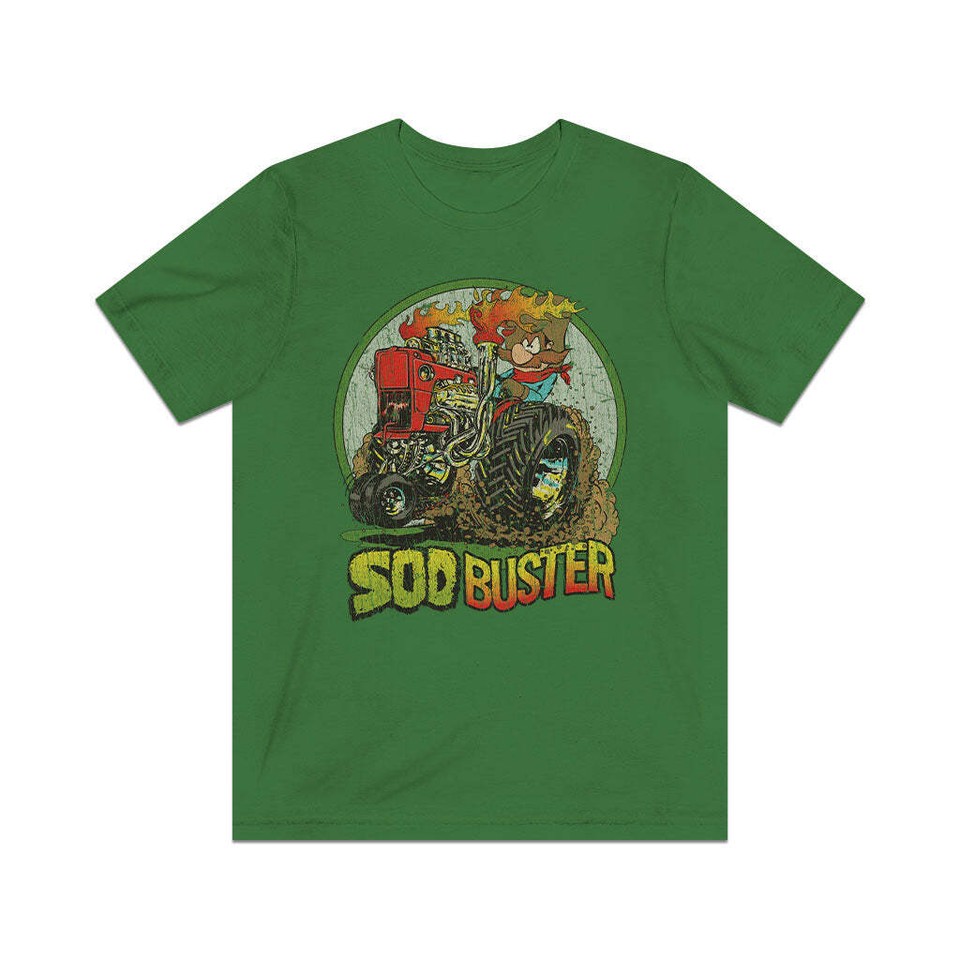 Sod Buster Hot Rod Tractor 1971 Vintage Men's T-Shirt | eBay
