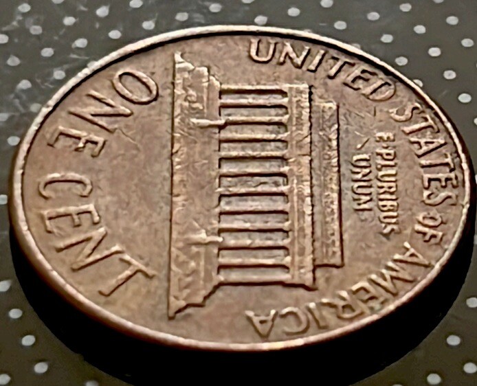 1963 D Lincoln Memorial penny Offset Rim Good Condition L on Edge Error ...
