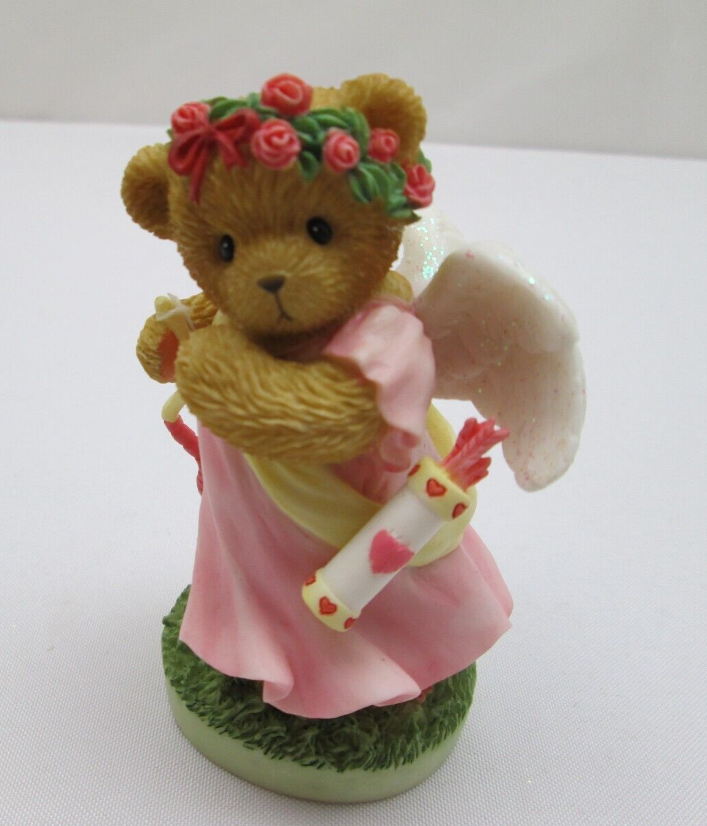 Cherished Teddies Bear Figurine 2006 Be My Valentine Angel #4006778 ...