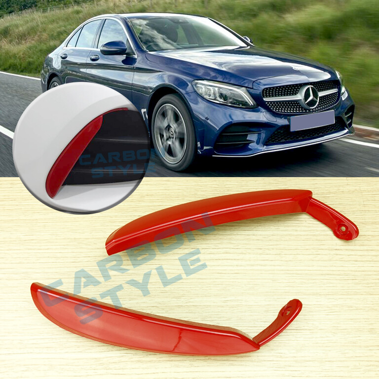 Paint Red C-Class For Mercedes Benz C205 W205 S205 A205 Front Bumper ...