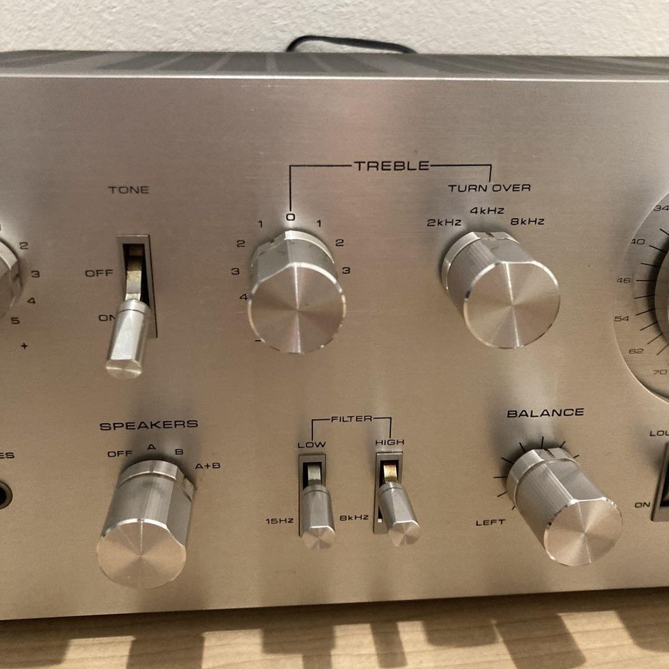Pioneer SA-8800 II Stereo Integrated Amplifier Color Silver Main Body ...