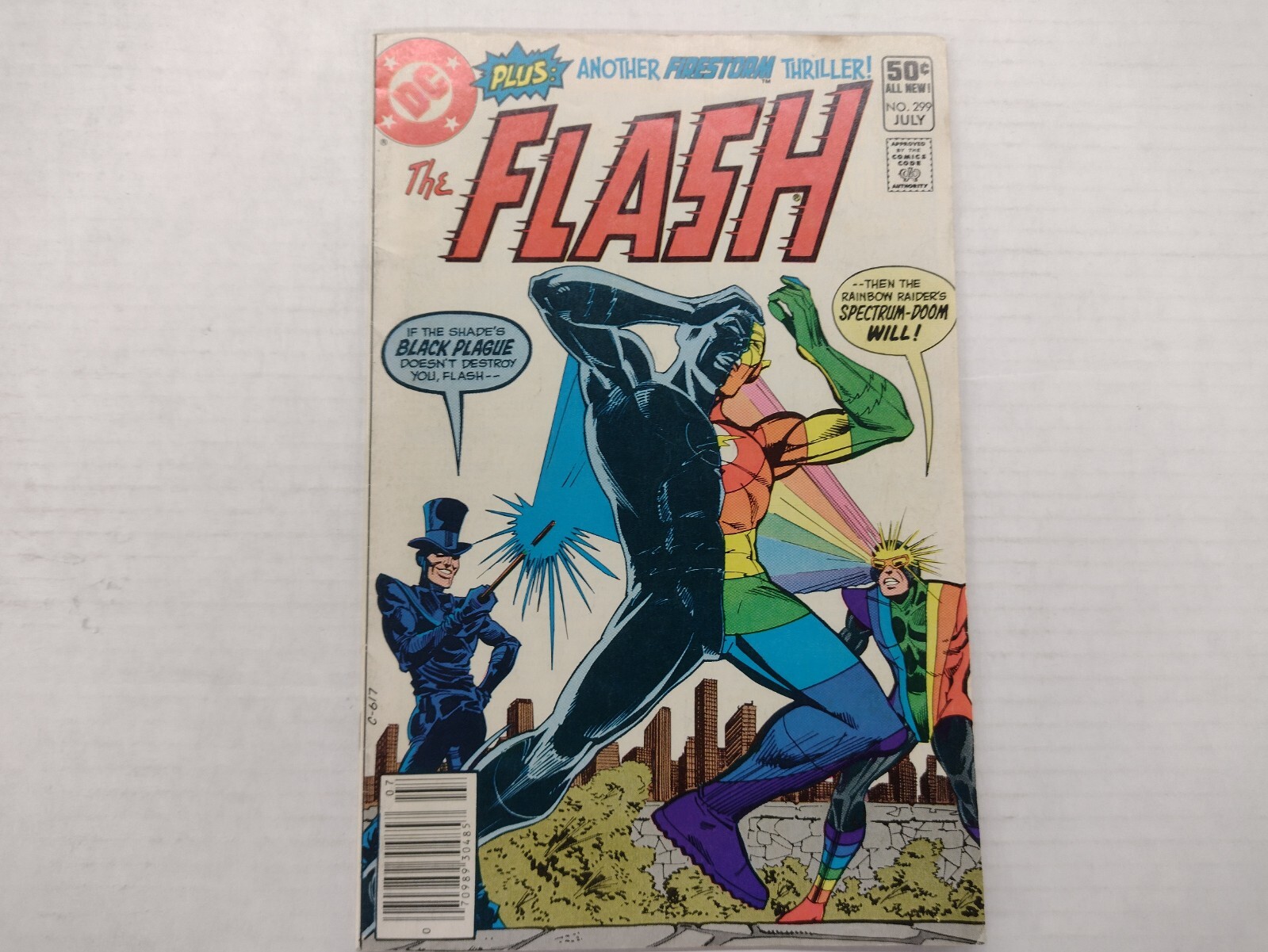 The Flash Volume 1 #299 Newsstand Variant Very Fine | eBay
