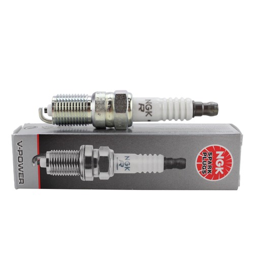 NGK 4177 Spark Plug (V-Power) (Pre-Gap 0.040) For Chevy Ford Mazda ...