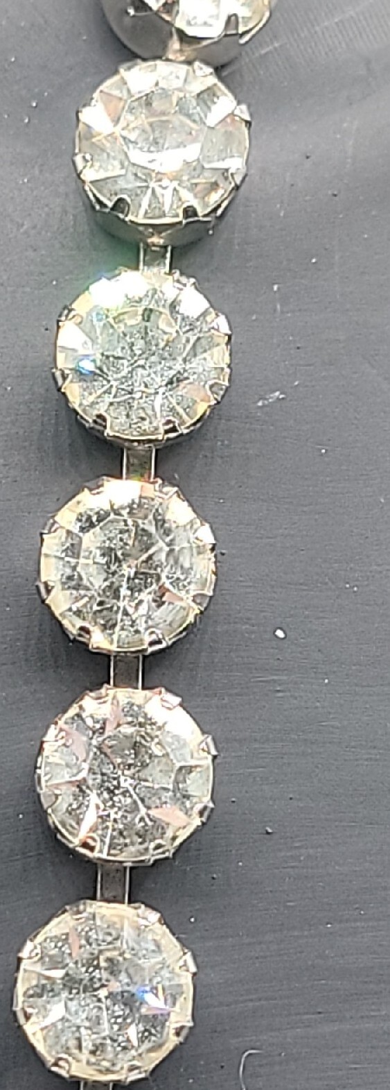 1950s Rare Original By Robert Paste Necklace 34" Pro… - Gem