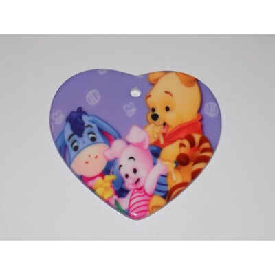 Ornament - Winnie the Pooh, Eeyore, and Piglet Heart Shape Ornament | eBay