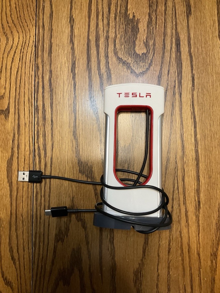 Tesla Desktop Supercharger Original Design with Box | eBay