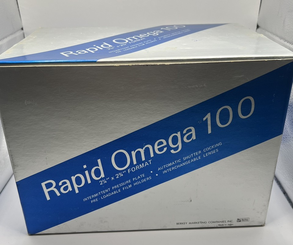 Koni Rapid-Omega 100 w 90mm f3.5 6x7 Film Camera New In Box Very Rare ...