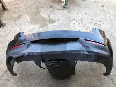 2010 - 2011 MAZDA 3 Sedan Rear Bumper Cover Paint Code 16W Black Mica ...