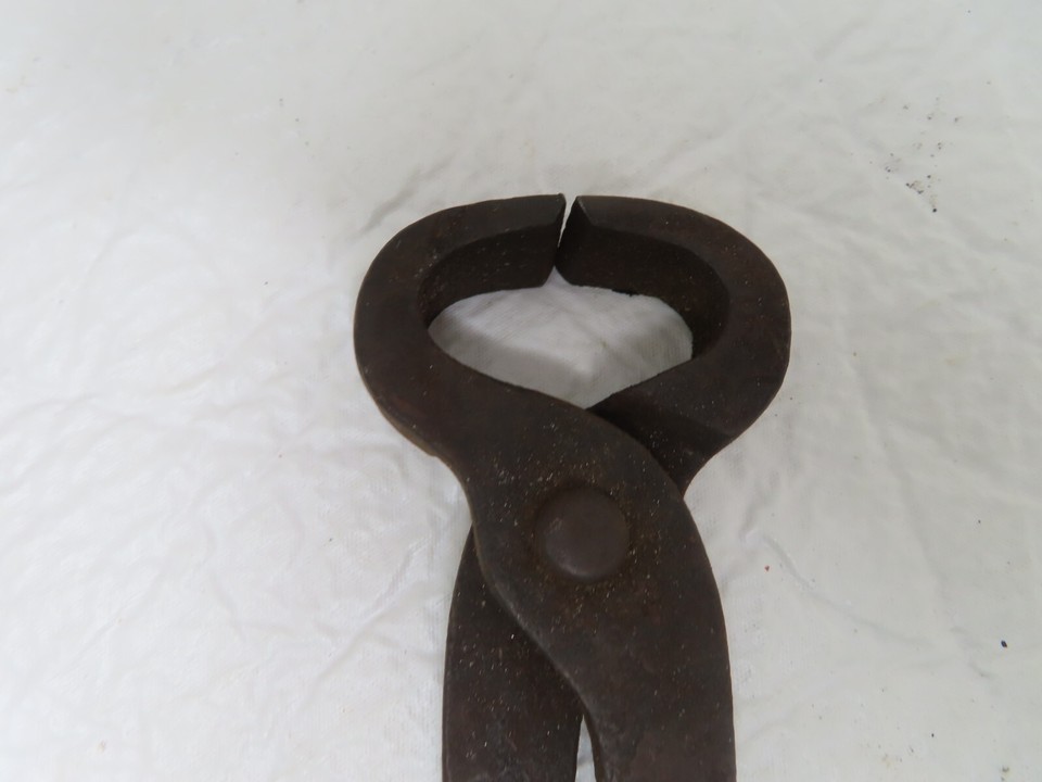 Vintage Hand Nipper Antique Tools Blacksmith Primitive 8" | eBay