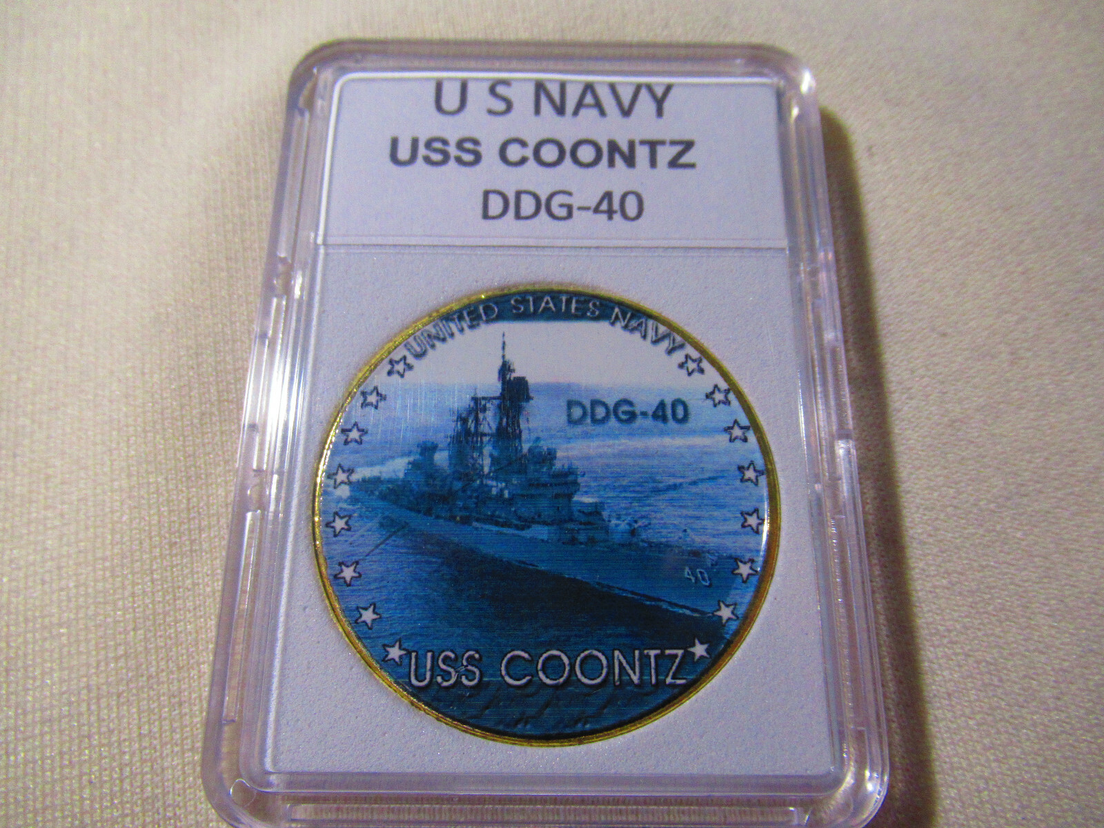 US NAVY - USS COONTZ (DDG-40) Challenge Coin | eBay