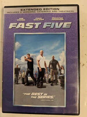 Fast Five - DVD By Dwayne Johnson,Vin Diesel - VERY GOOD 25192076480| eBay