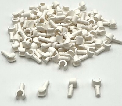 Lego 100 New White Minifigure Hands Gloves Body Town City Pieces | eBay