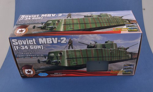 HobbyBoss 1/35 85515 Soviet MBV-2 (F-34 GUN) Military Plastic Assembly ...