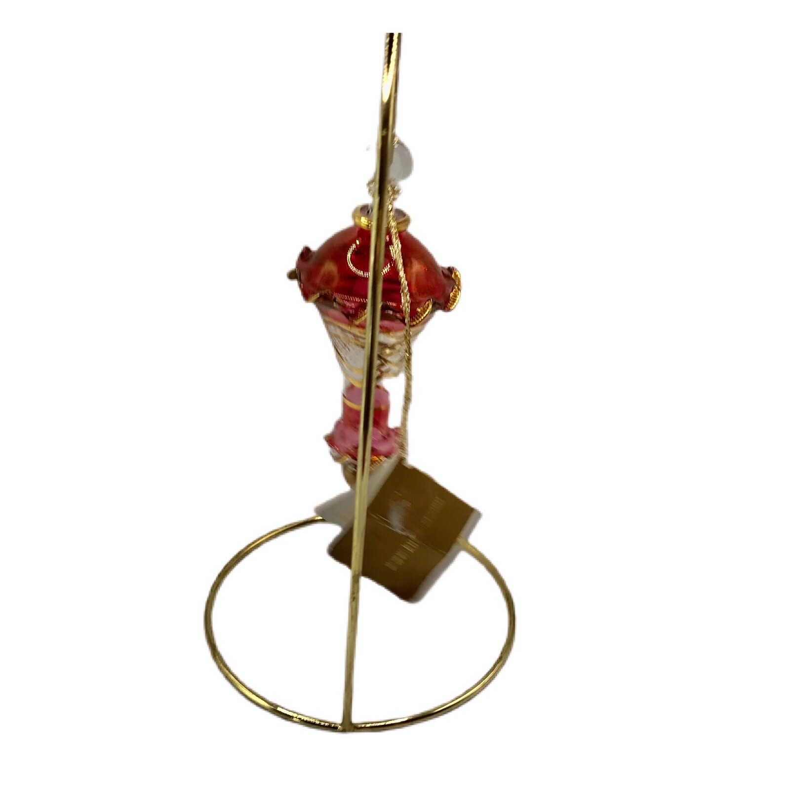 Ornament with stand Kurt S. Adler Luxor Collection 24 karat gold ...