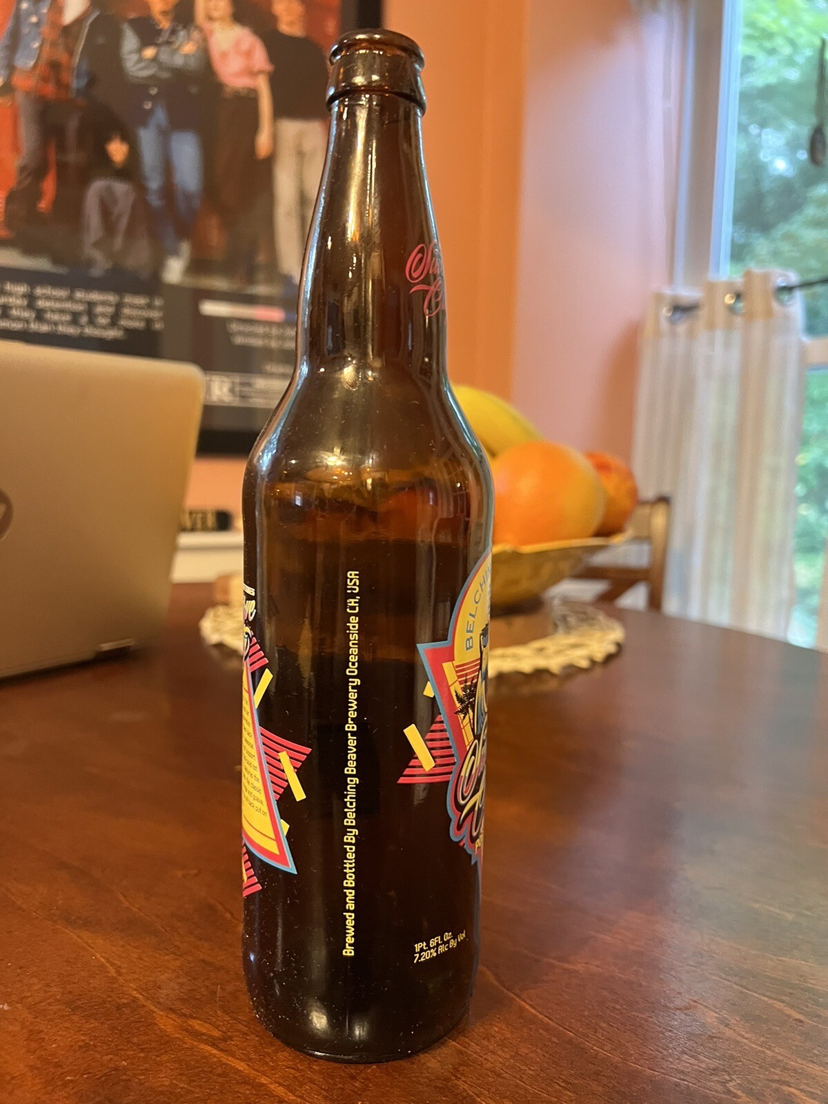 Deftones Swerve City Belching Beaver POG IPA empty 22 oz. bottle very ...