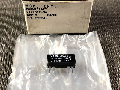 Magnecraft W172DIP-34 PCB Miniature Reed Relay SPDT 0.25A Rated 24VDC ...