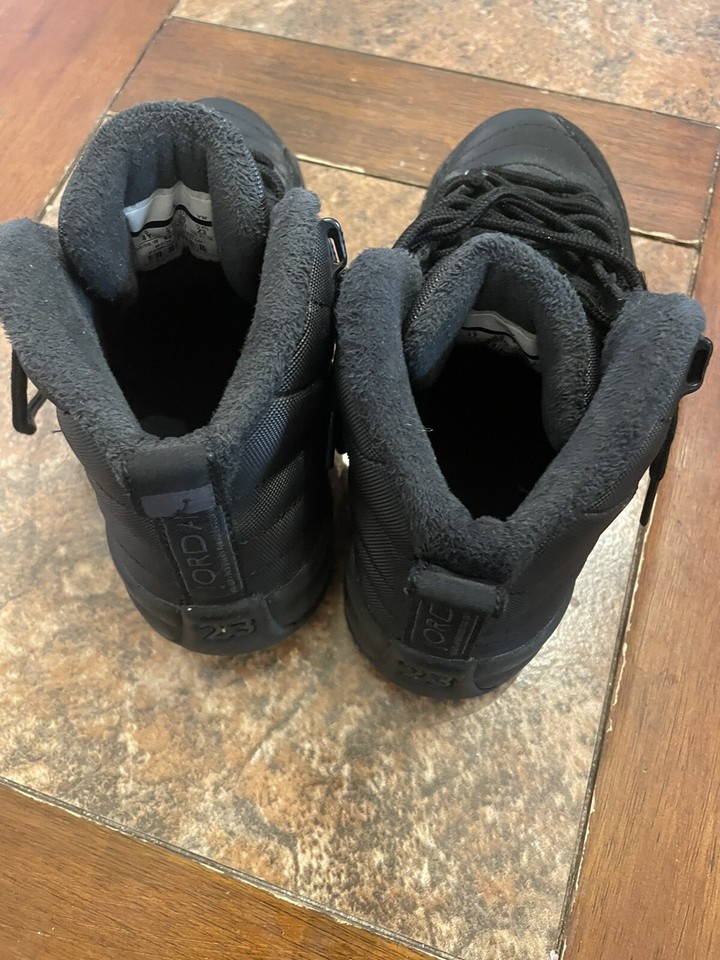NIKE Air Jordan XII 12 Retro Winterized Triple Black Jumpman BQ6852-001 ...