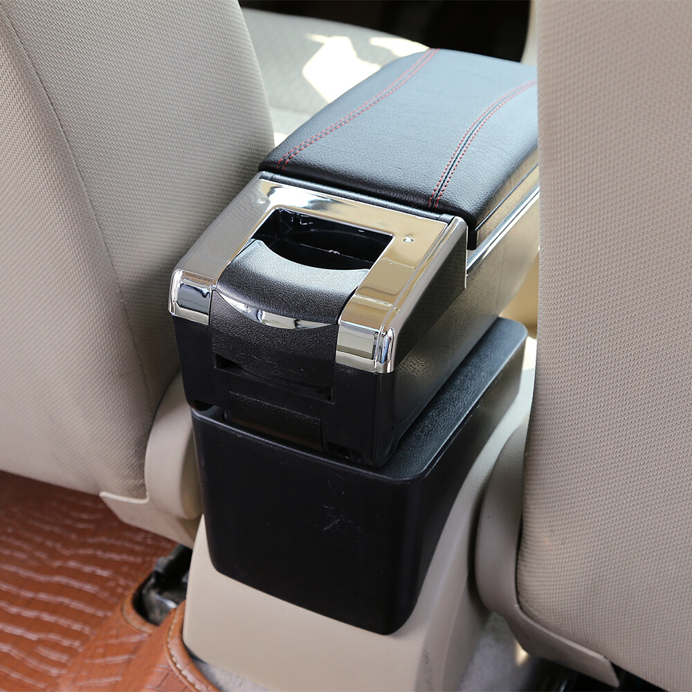 Toyota Prius C Armrest Box For Central Console Case Arm Rest Cup Holder ...