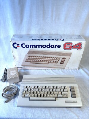 Commodore C-64C II Hellgrau, Sealed Versiegelt, seltenes Logo, inkl ...