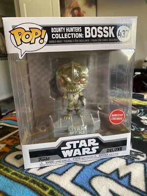 Funko Pop Star Wars Bounty Hunter Collection Bossk GameStop Exclusive ...