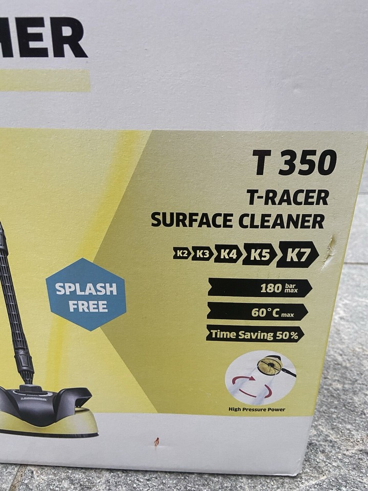 Karcher T350 Yellow & Black 180-Bar Pressure Washing T-Racer Surface ...