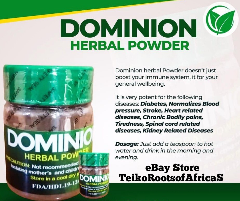 2X Dominion Herbal (Swietenia Macrophylla) Powder Antioxidant ...