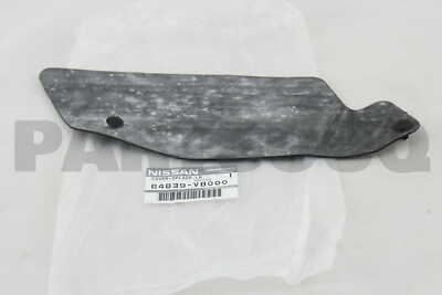 64839VB000 Genuine Nissan COVER-SPLASH,HOODLEDGE REAR LH 64839-VB000 | eBay