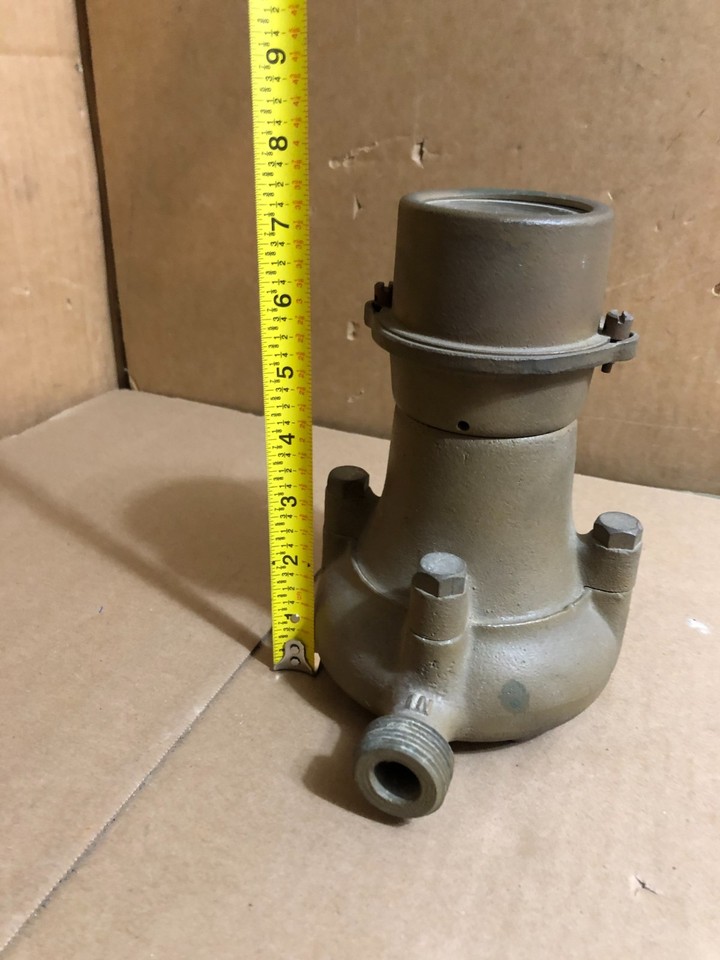 Vintage Brass Trident Neptune Meter Co New York Water Meter 7"H | eBay