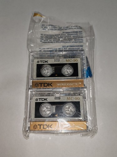 2 TDK MC-90 - MICROCASSETTE AUDIO - 90mn BOÎTIERS En EXC ÉTAT | eBay