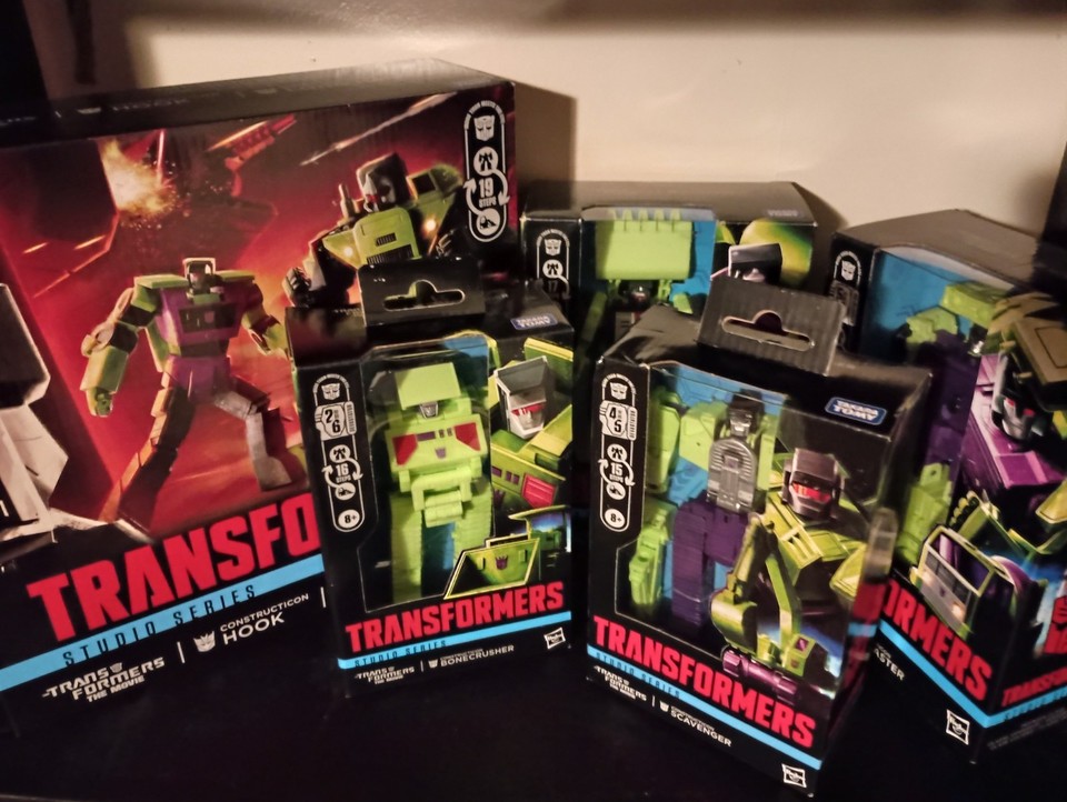 Hasbro Transformers Studio Series 86 Constructicons Devastator MISB ...