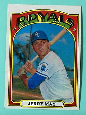 1972 Topps #109 Jerry May - Kansas City Royals | eBay