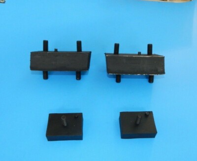 Pair New Engine Motor Mounts + Pair of Buffers Austin Healey 3000 100-6 ...