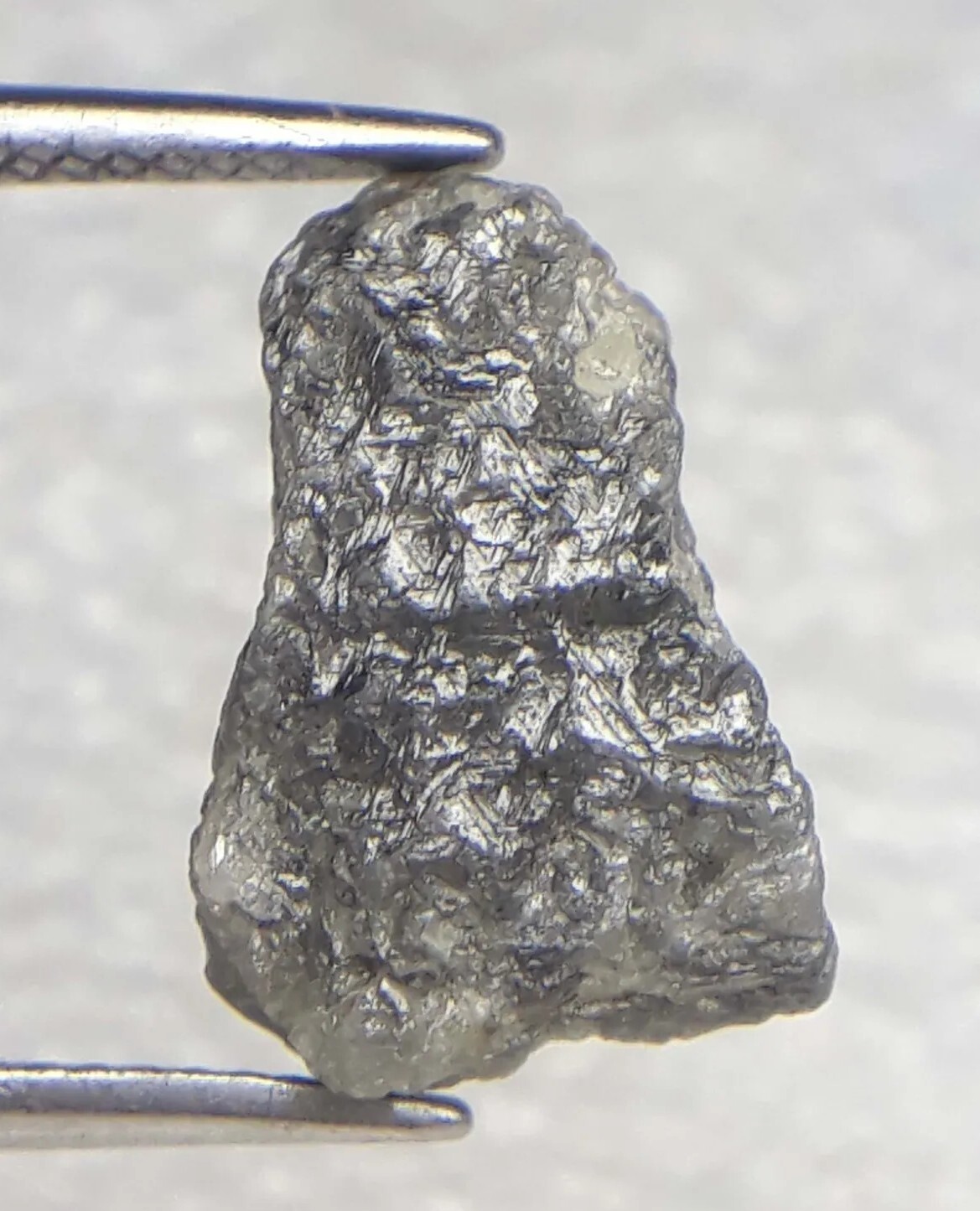 4.15 Ct, Natural Beautiful Light Grey Color Rough Diamond,Uncut Raw ...