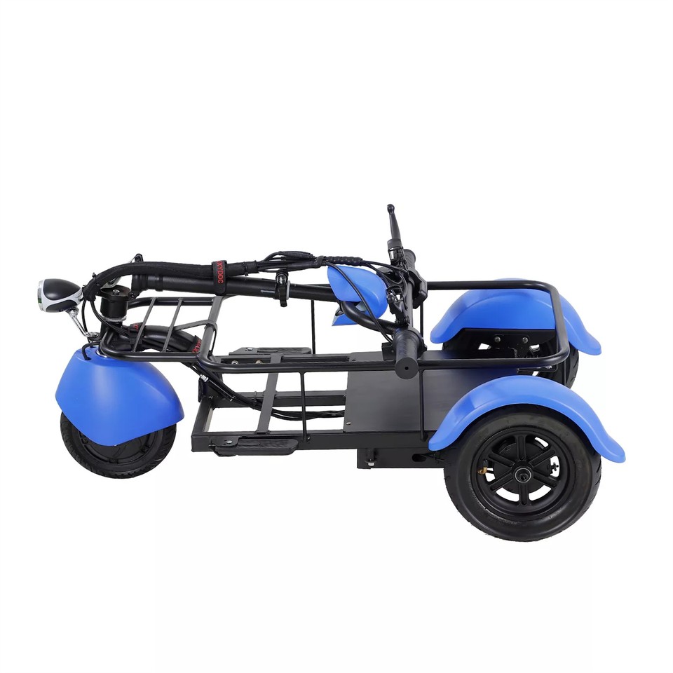 3 Wheels 350W Foldable Coke Scooter With ice cooler box For Camping ...
