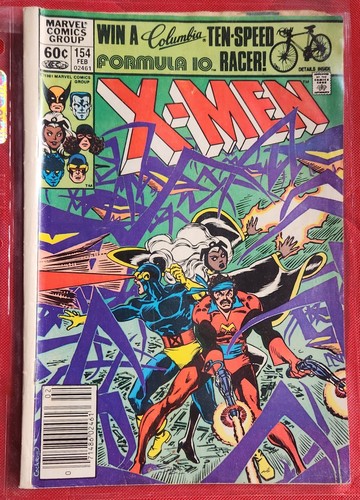 Marvel Comics Group X-Men 1981 #154 Gambit Storm Colossus Wolverine ...