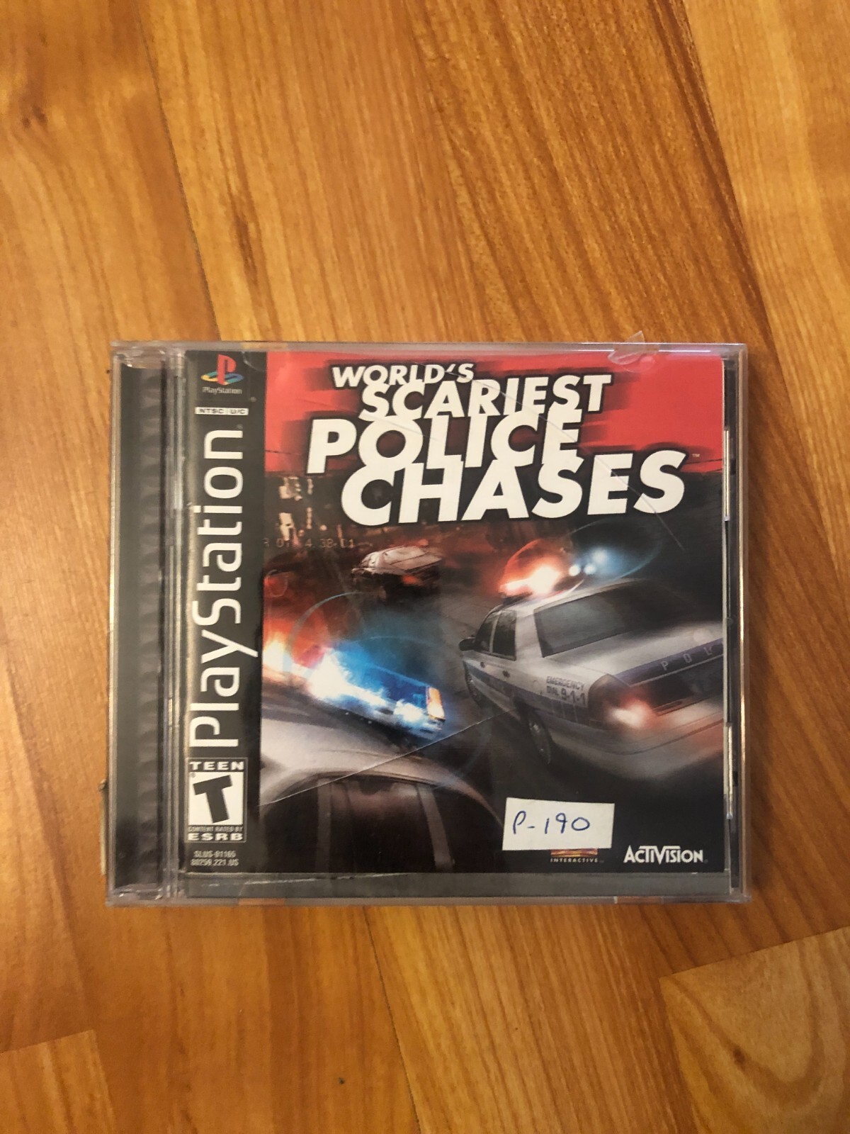 World's Scariest Police Chases (Sony PlayStation 1, 2001) PS1, COMPLETE ...