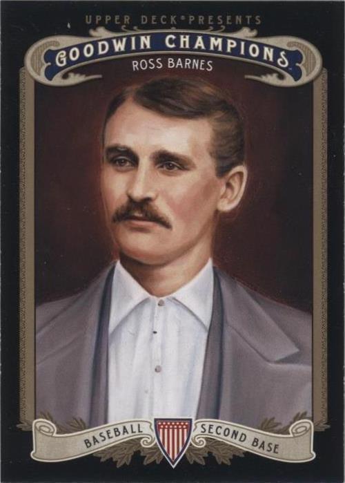 2012 Upper Deck Goodwin Champions - Ross Barnes #159 (RC) for sale ...