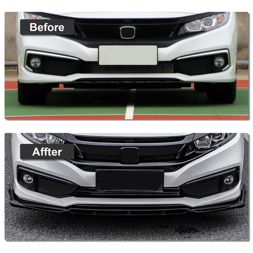 For Mini Cooper Carbon Fiber Side Skirts Rear Front Bumper Lip Splitter ...