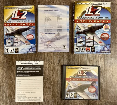 STURMOVIK IL 2 Strategic Simulations Forgotten Battles Gold Pack PC ...