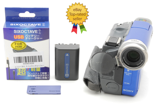 READ [Near MINT] Rare Blue Sony Handycam DCR-TRV22 Mini DV Camcorder From Japan | eBay
