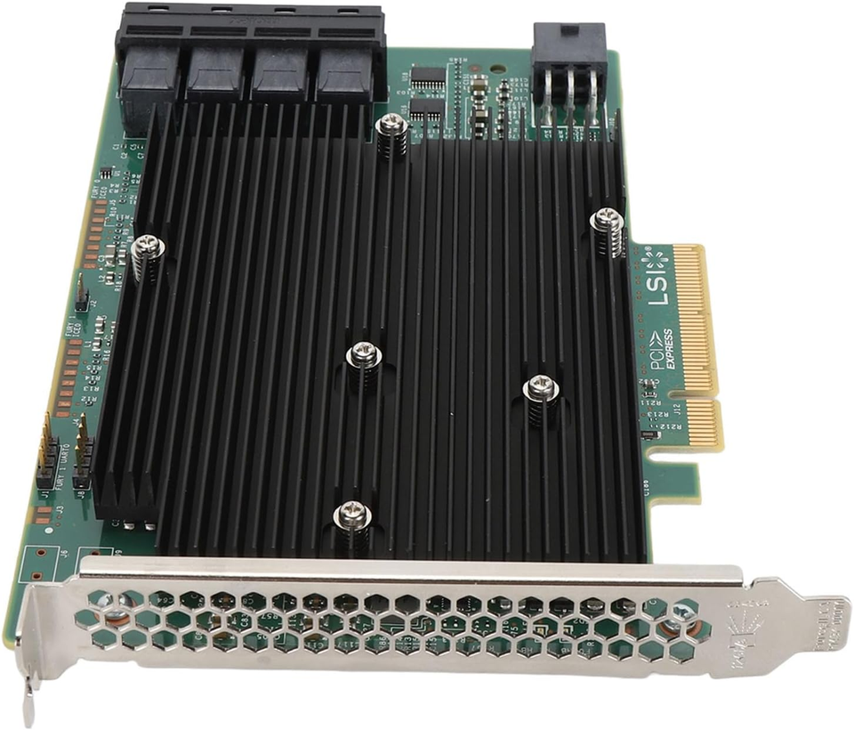 LSI SAS 9300 16I HBA Card, High Speed Transfer, 16 Ports, External ...