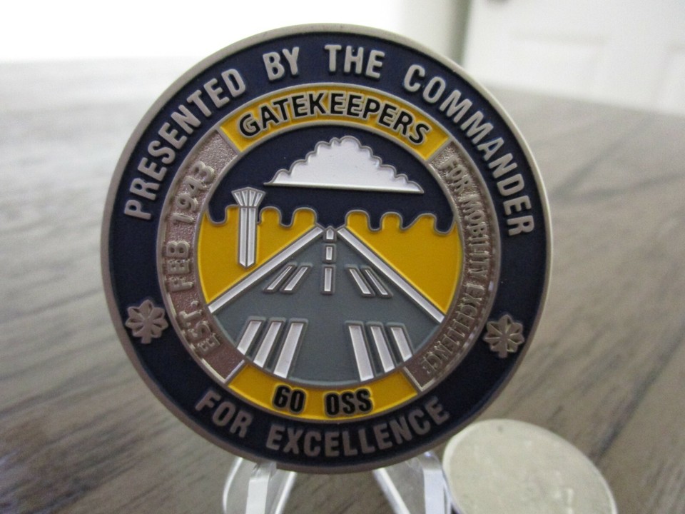 USAF 60th OSS 60th Operations Support Squadron Commanders Challenge ...