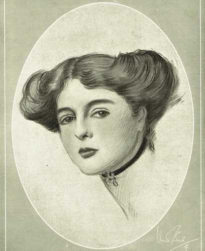 Iris Mary Fitzgerald Sir Digby Lawson 1909 Olive Snell Print Article ...