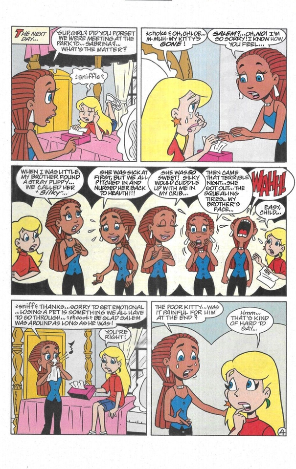 Sabrina Comic 33 First Print Cover A 2002 Mike Gallagher Dave Manak Jon ...
