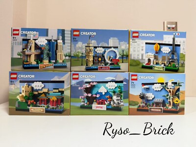 LEGO Postcard Series – Choose Your City | New & Sealed | 3D Landmark ...